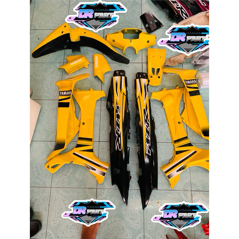 Jual TERLARISS!!!COVER BODY FULLSET BODI HALUS FULL SET YAMAHA FIZR FIZ ...
