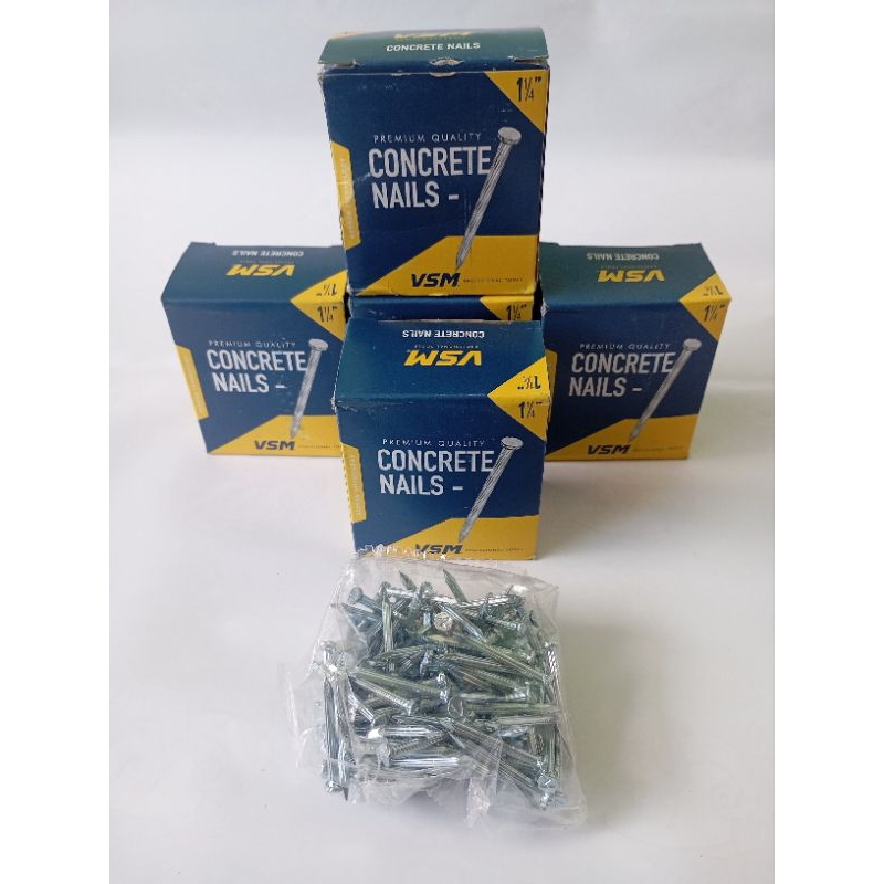 Jual Paku Cor Paku Beton Berat 250gr Ukuran 1", 1¼",1½", 2", 2½", 3", 4 ...