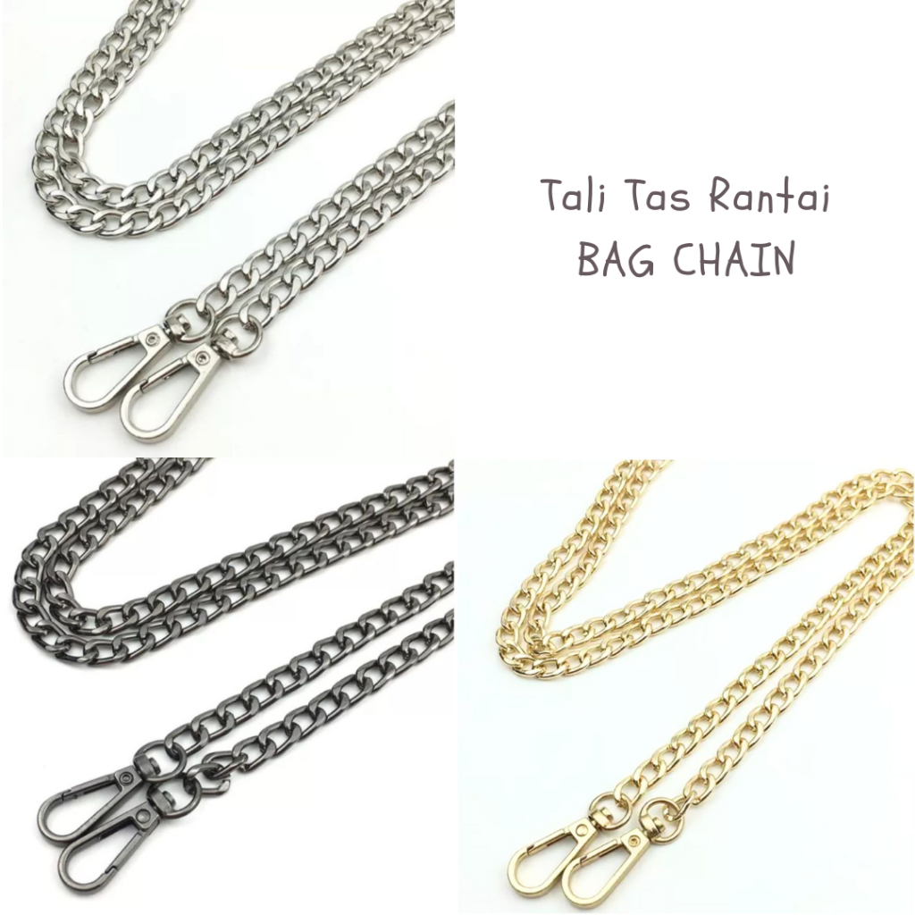 Jual (feclowshop) Tali Tas Rantai High Quality Bag Chain Wanita Handbag ...