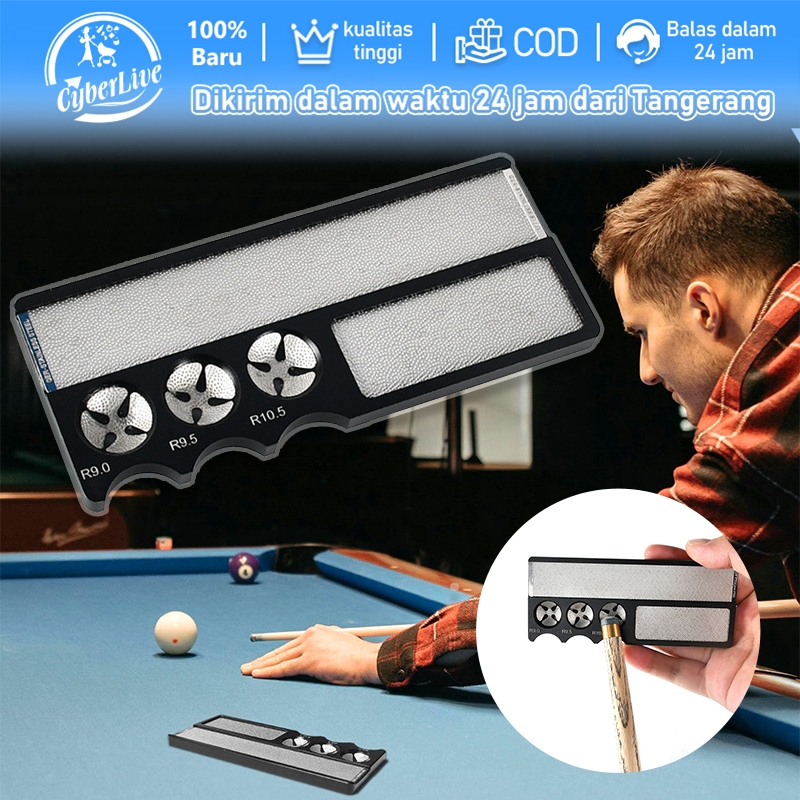 Jual Professional Cue Tip Tool Shaper Scuffer Stick Billiard Biliar ...