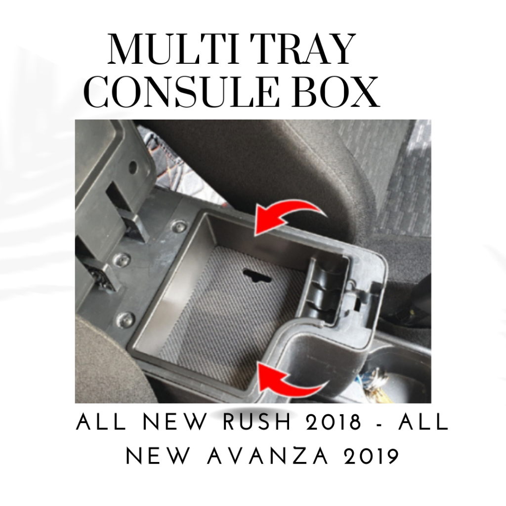 Jual MULTI TRAY CONSOLE BOX ALL NEW RUSH 2018 - ALL NEW AVANZA 2019 ...