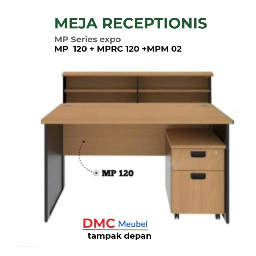 Jual Meja Receptionis Meja Counter Meja Kasir 120 Meja tulis Meja ...