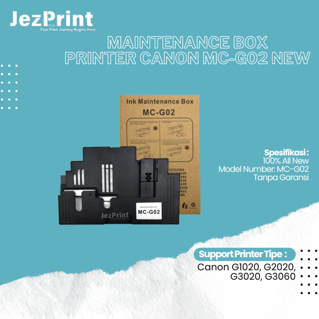 Jual Maintenance Box Printer Canon G1020 G2020 G3020 G3060 MC-G02 MCG02 ...