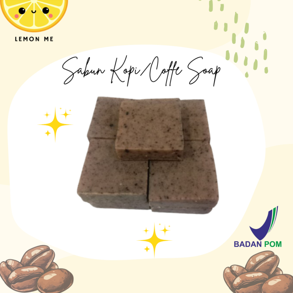 Jual Coffee Scrub Soap | No SLS/SLES | Sabun Mandi Kopi Natural ...