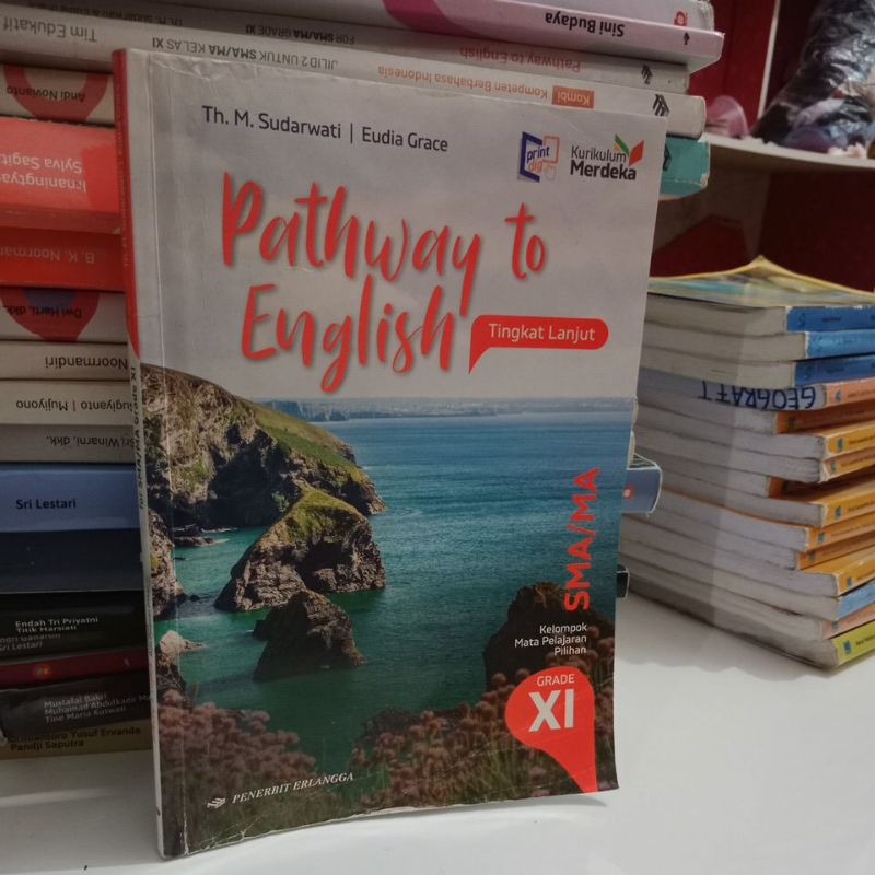 Jual buku bahasa Inggris (pathway to English) SMA kelas 2-11 penerbit erlangga kelompok pilihan ...