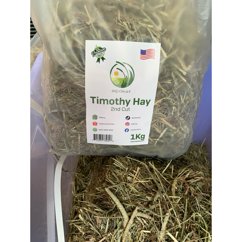 Jual Eco Bag Soft Timothy Hay 2nd Cut 5 kg | Shopee Indonesia