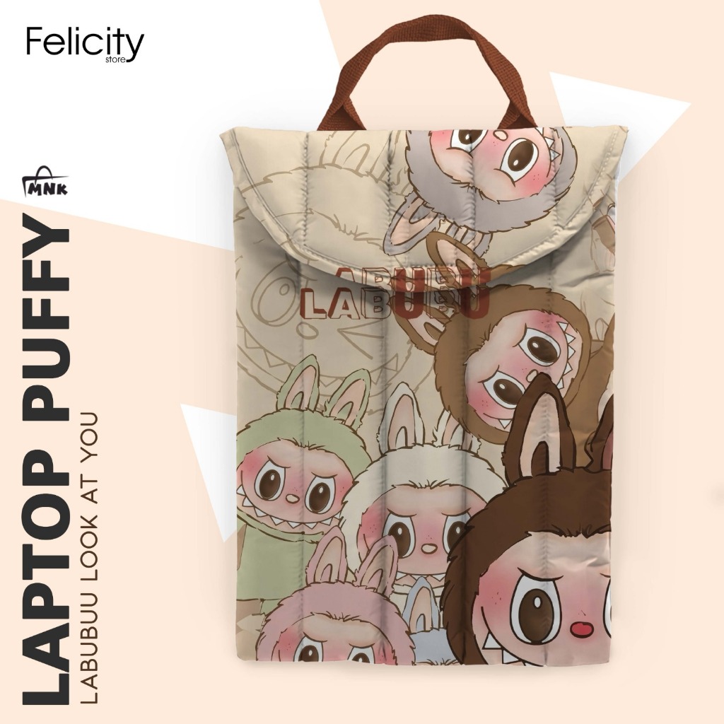 Jual LABUBU l PUFFY LAPTOP l PUFFY SLEEVE l LABUBU VIRAL l puffy gambar ...