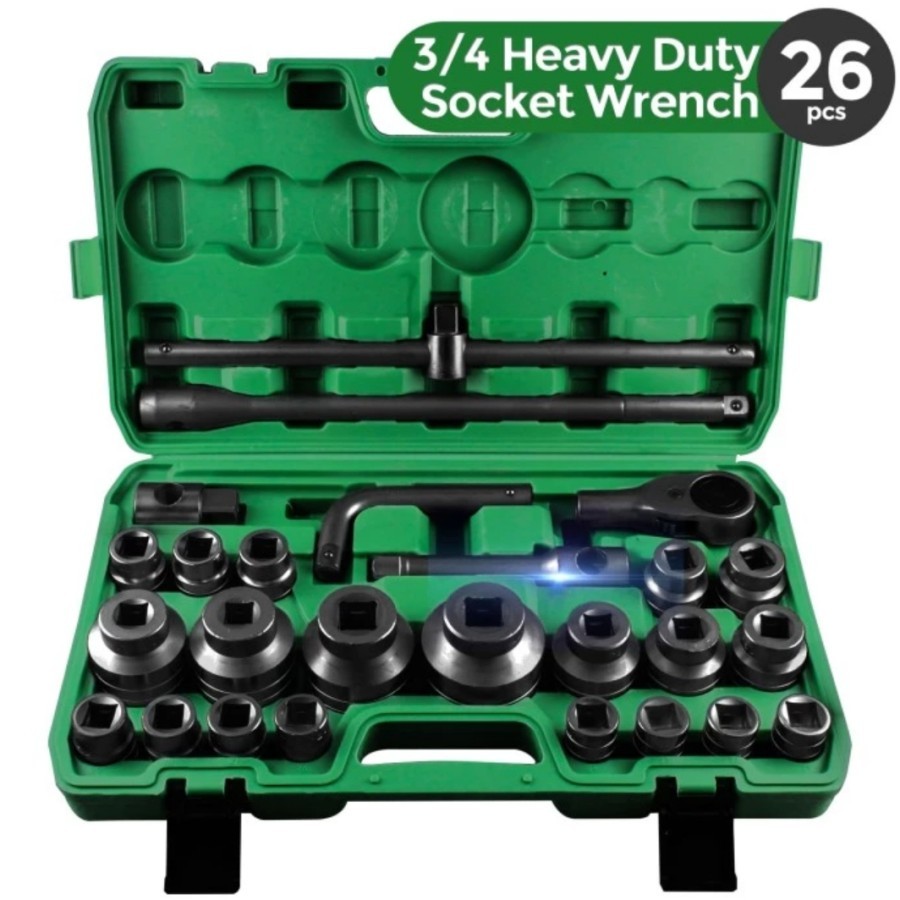 Jual Kunci Shocket Metric Set 26Pcs 3/4 Heavy Duty 21mm - 50mm - 6543 ...