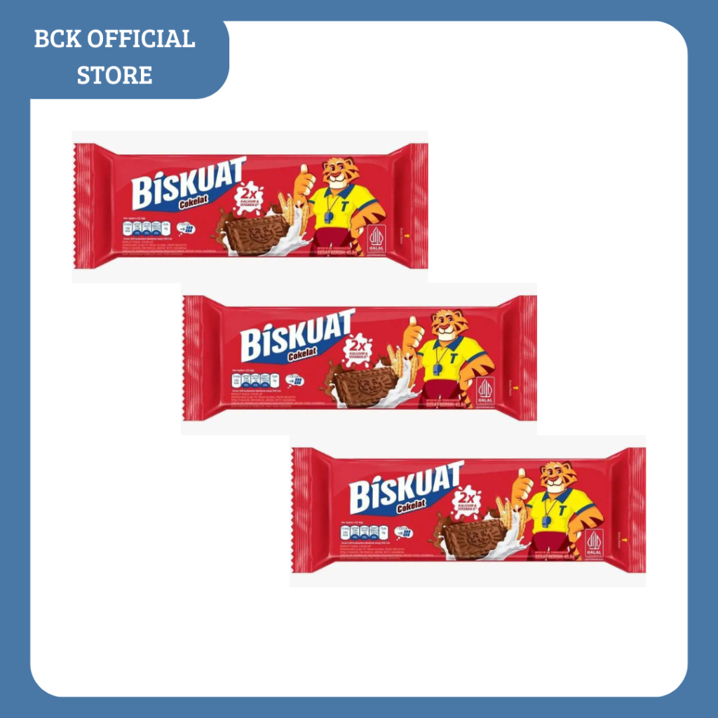 Jual Biskuit Biskuat Coklat 4*45gr (pak) | Shopee Indonesia