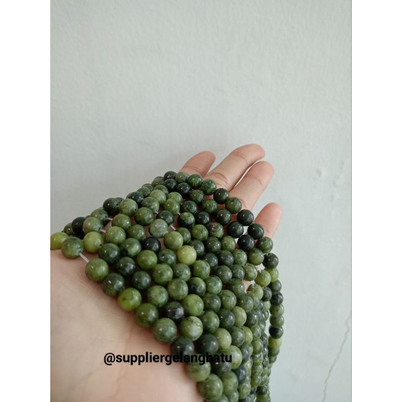 Jual Bahan Batu Alam Giok green jade hijau sojol serpentine Sulawesi ...