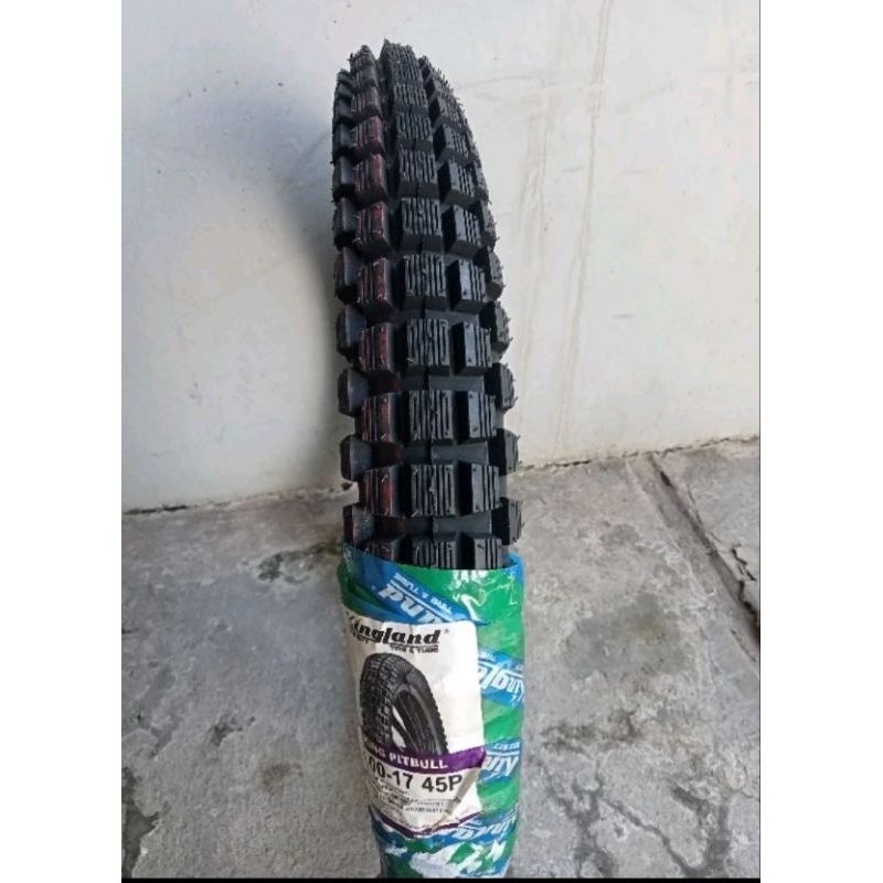 Jual Ban trail 300 17 kingland pitbull#100% original • | Shopee Indonesia