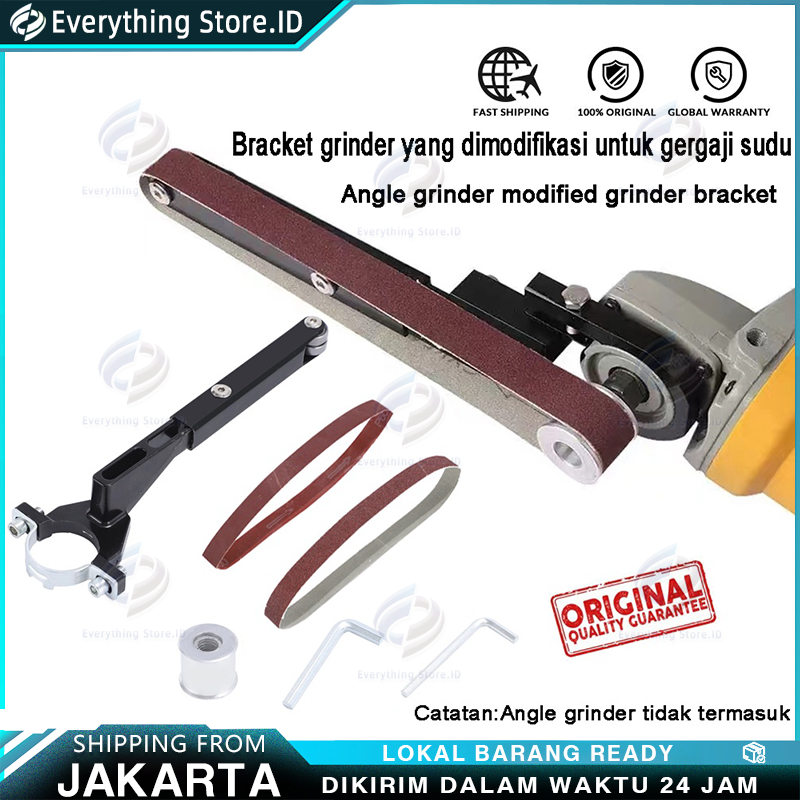 Jual Handheld Air Belt Sander Adaptor Gerinda Tangan Konverter Grinder ...