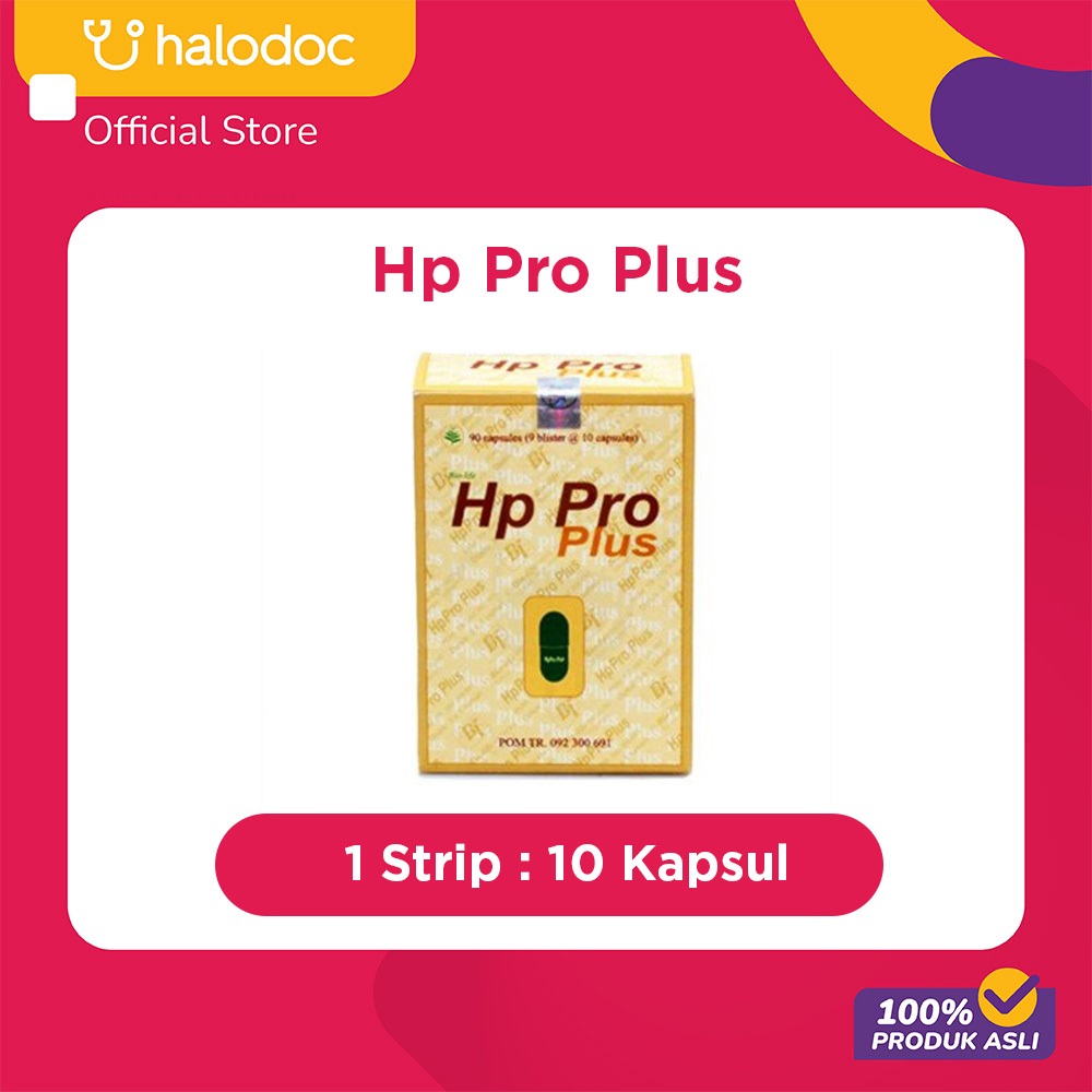 Jual Hp Pro Plus 10 Kapsul | Shopee Indonesia