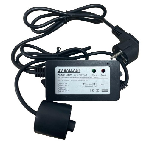 Jual UV Ballast - Ballast Lampu UV 40 Watt 4 pin satu sisi 12gpm ...