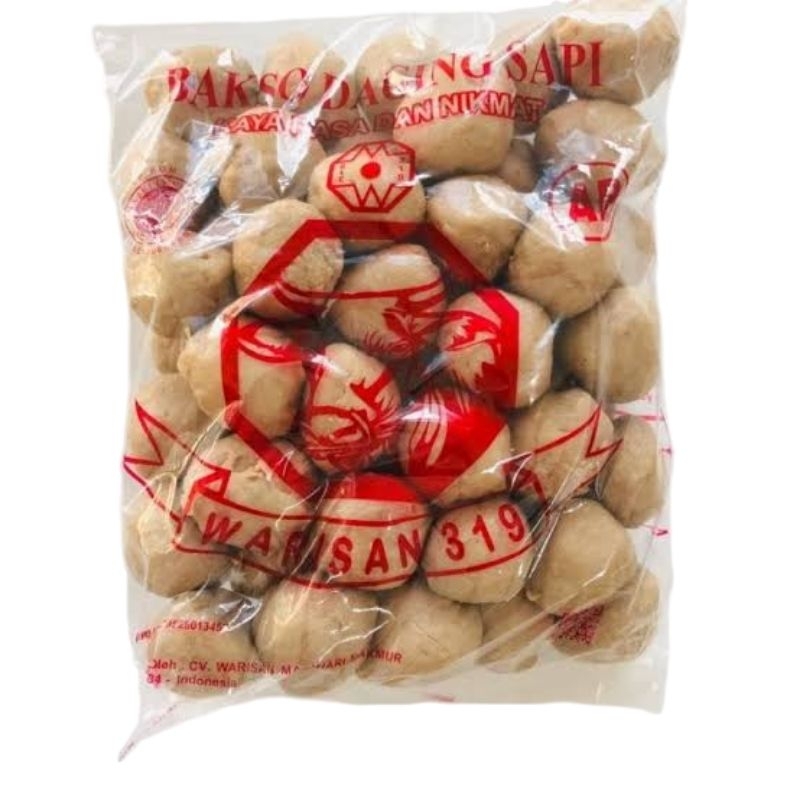 Jual Baso warisan Bakso sapi isi 50 enak murah | Shopee Indonesia