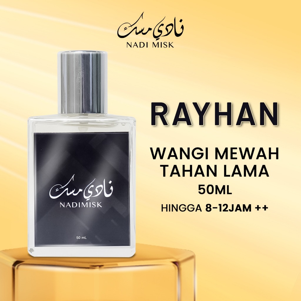 Jual NadiMisk RAYHAN Parfum Pria Tahan Lama Original 100% | Shopee ...