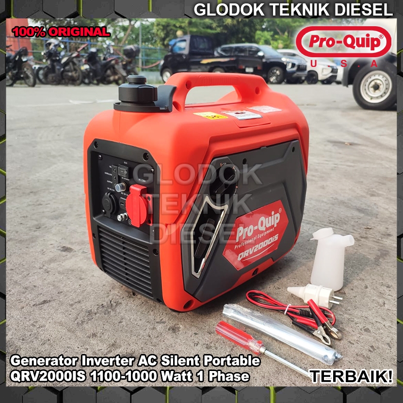 Jual Proquip Genset Silent Portable 1100 1200 W Watt Generator Inverter ...