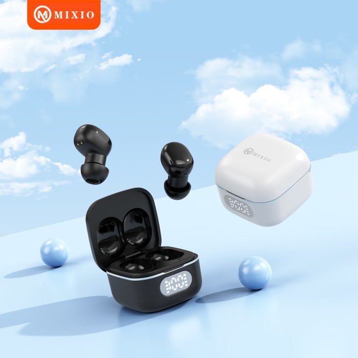 Jual MIXIO X28 SUPER MINI TWS LCD SUPER BASS MACARON TRUE WIRELESS ...