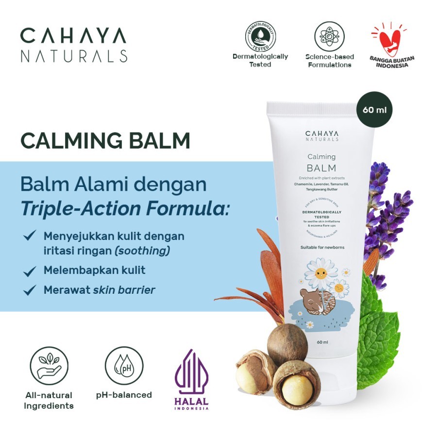 Jual CAHAYA NATURALS Calming Balm (Eczema & Rash Cream) | Shopee Indonesia