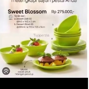 Jual dessert bowl sweet blossom piring mangkok legacy bowl mini MPASI ...
