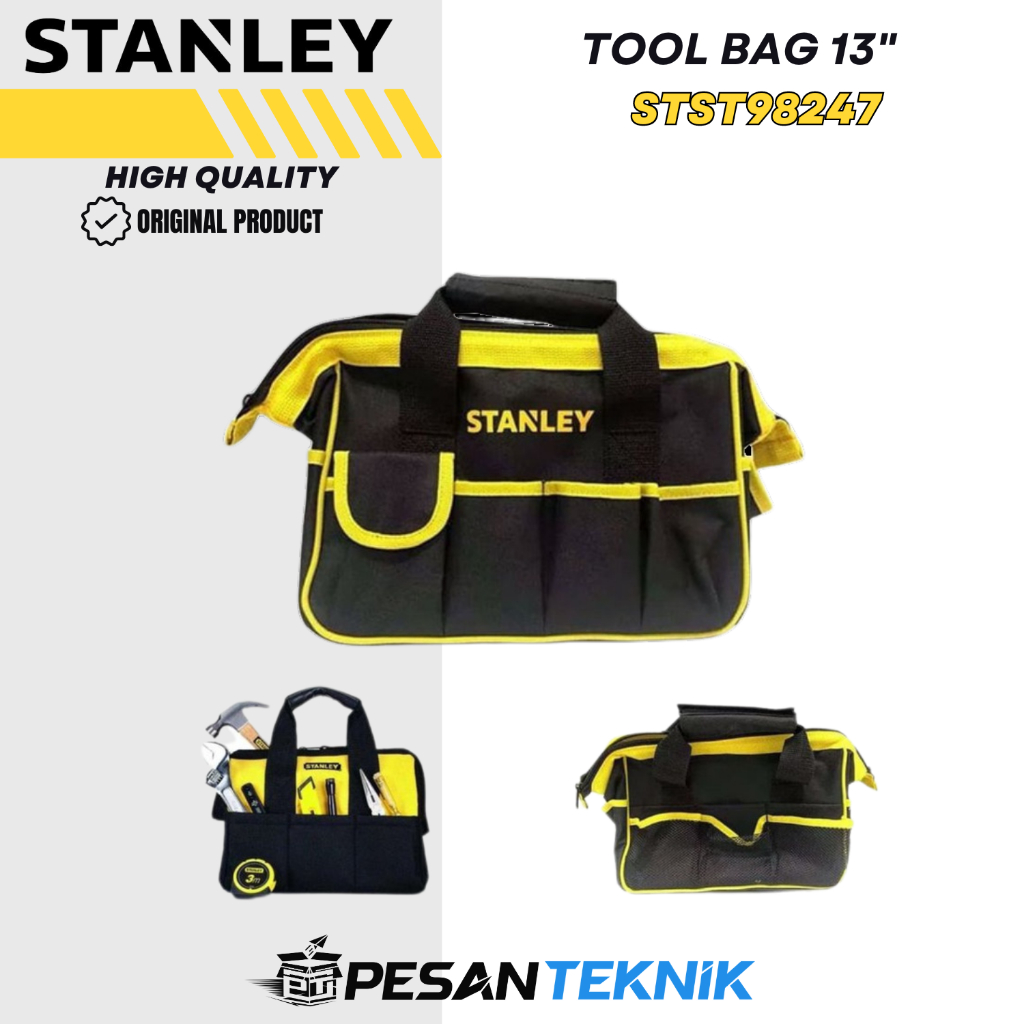Jual Tool Bag Tool Tas Alat Perkakas 13 Inch STANLEY STST98247 | Shopee ...