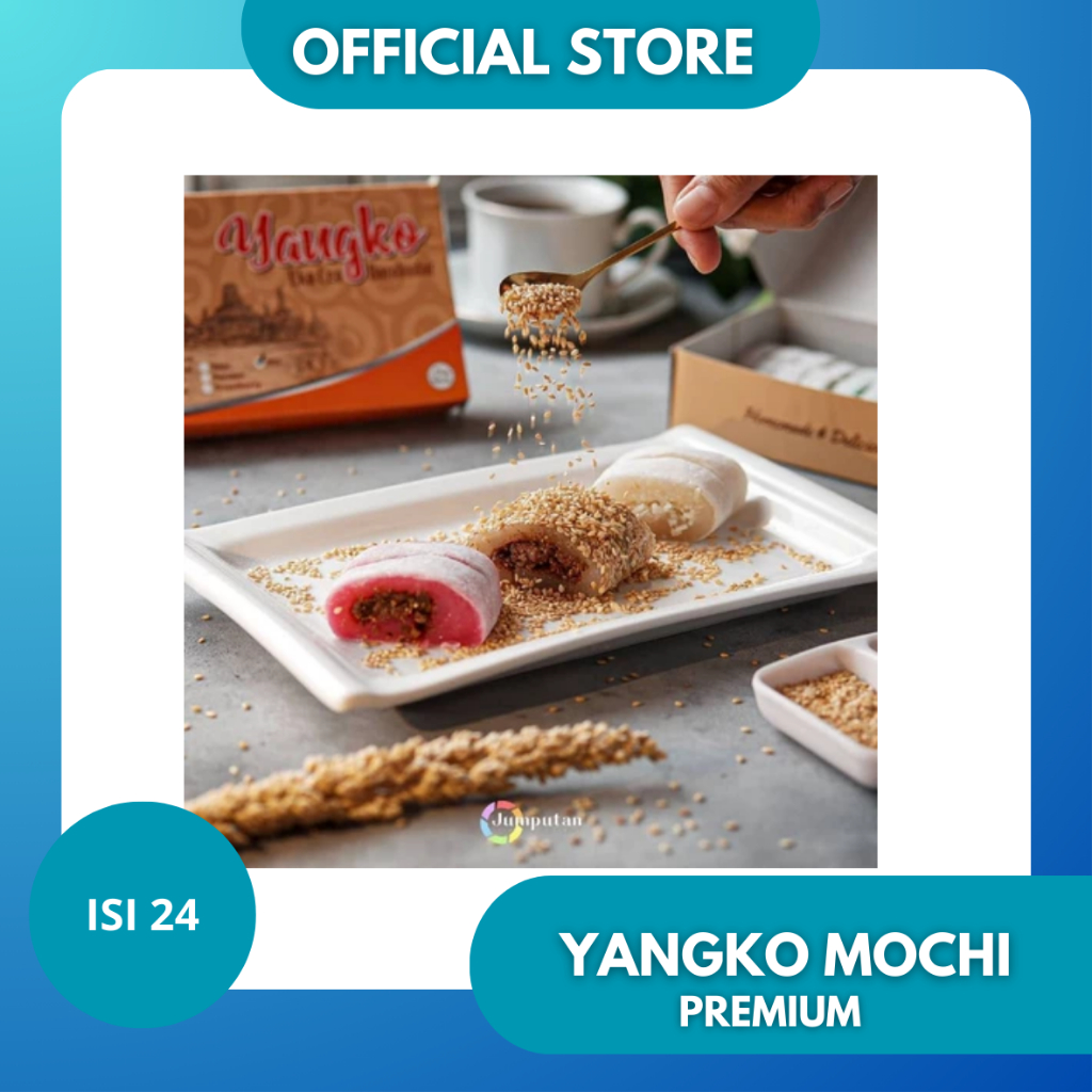 Jual [1 BOX] YANGKO MOCHI EKA ECHO BOROBUDUR | Shopee Indonesia