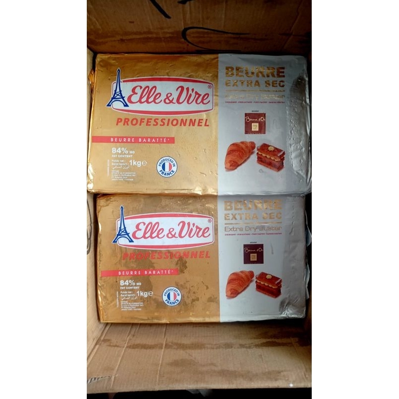 Jual Butter Elle & Vire Professionel Beurre repack 1kg | Shopee Indonesia
