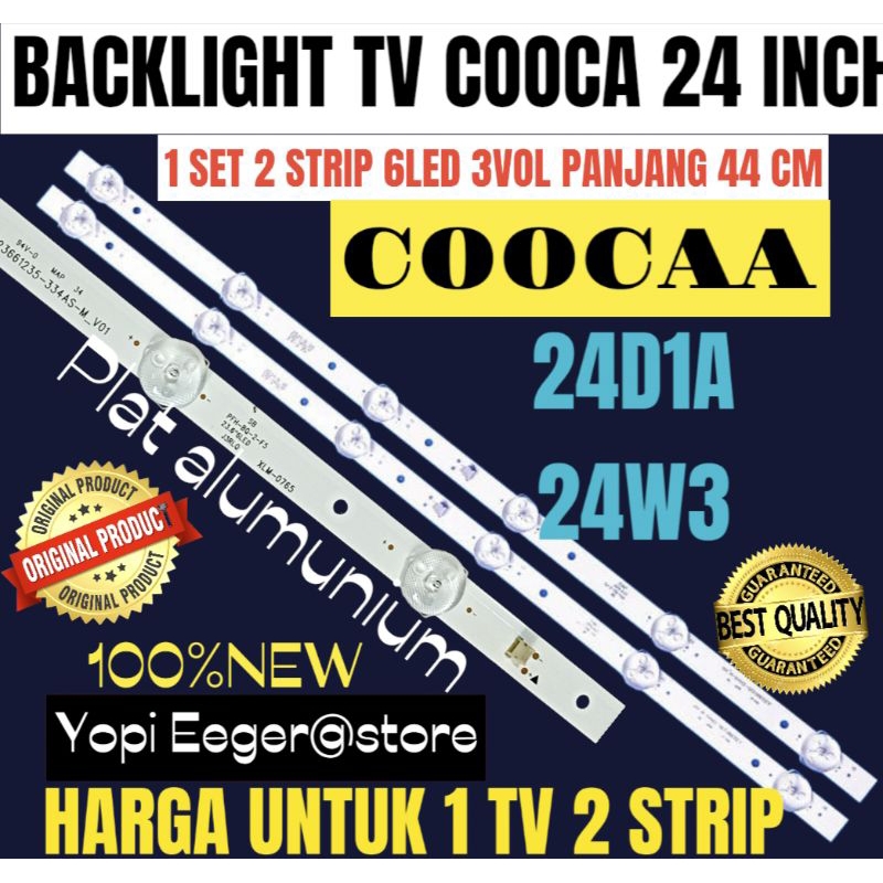 Jual BACKLIGHT TV LED COOCAA 24 INCH 24W3- 24D1A BACKLIGHT TV COOCAA 24 INCH | Shopee Indonesia
