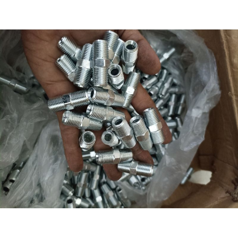 Jual DOUBLE NEPEL 1/4 INCHI.NPT NPT ( MB-MB ) | Shopee Indonesia