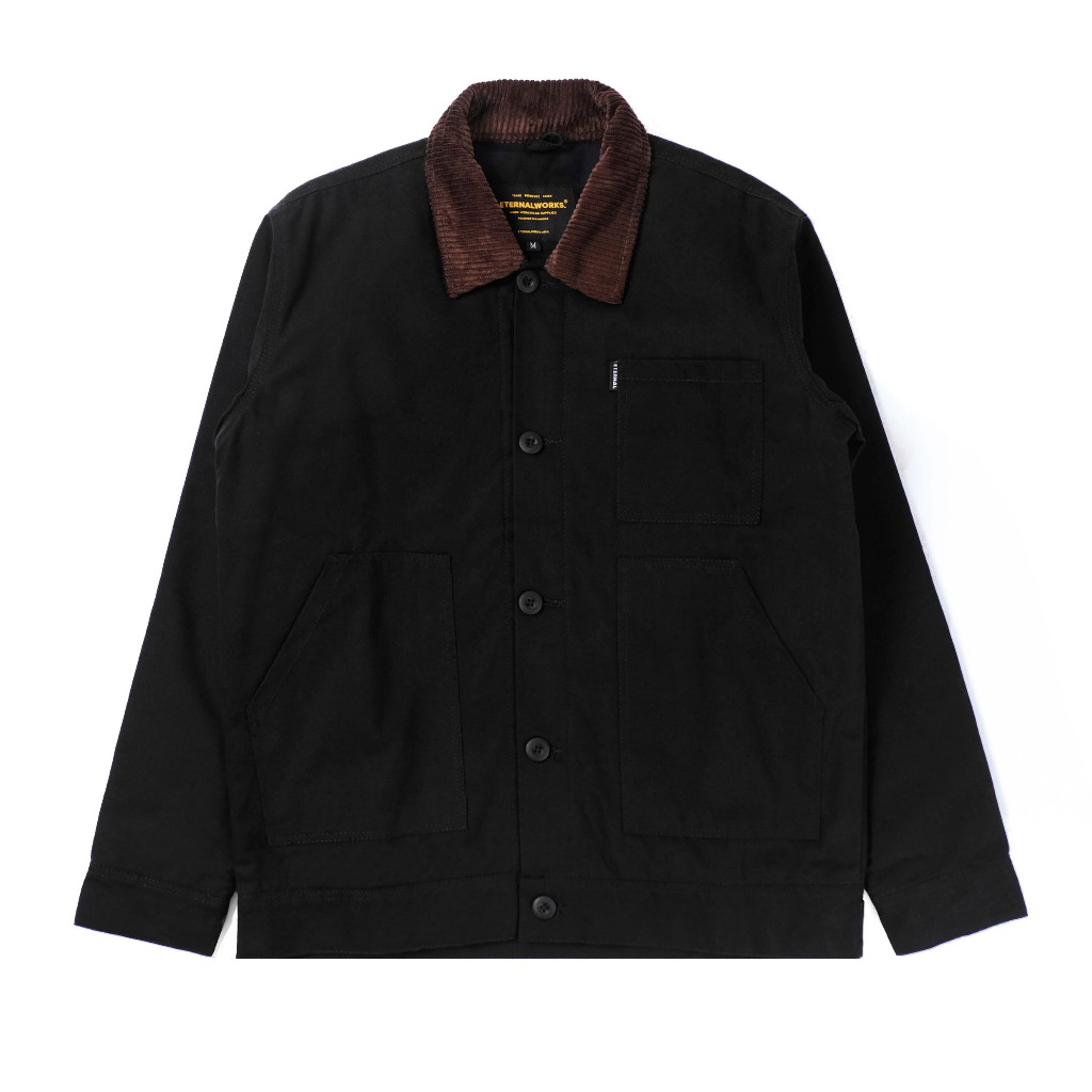 Jual HUNTER BLACK WORK JACKET - BOMBER JACKET | Shopee Indonesia