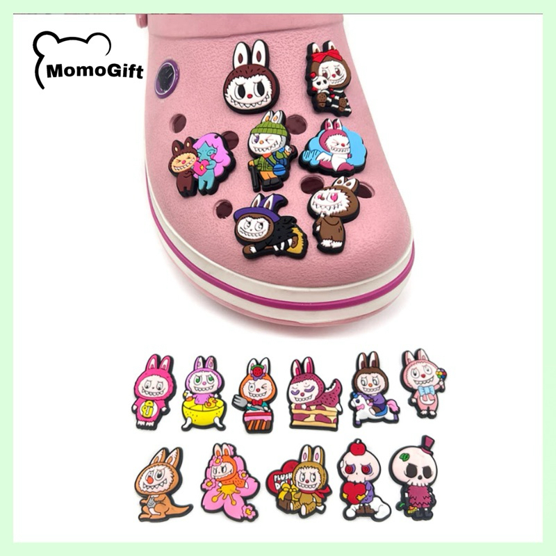 Jual Jibbitz Charms Lucu Sandal Crocs Karakter Labubu Aksesoris Seaptu ...