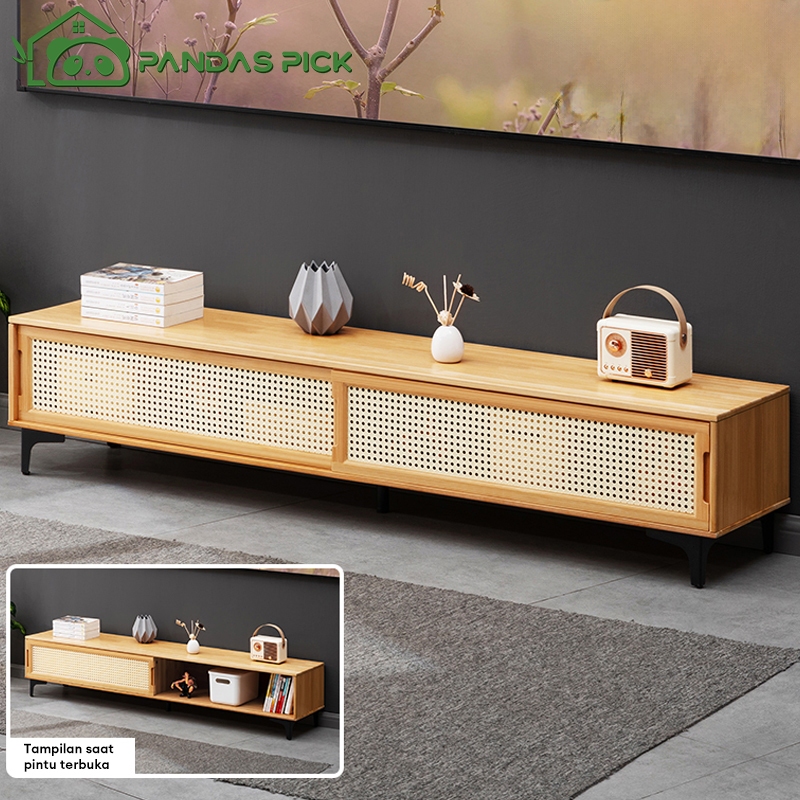 Jual Meja TV Lemari Tv Kayu TV Serbaguna Minimalis Jumbo Meja TV ...
