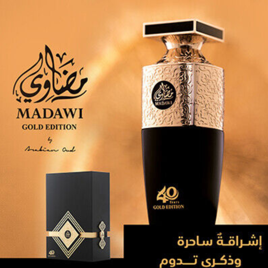 Jual Arabian Oud Madawi Gold 40 Years EDP 90Ml | Shopee Indonesia