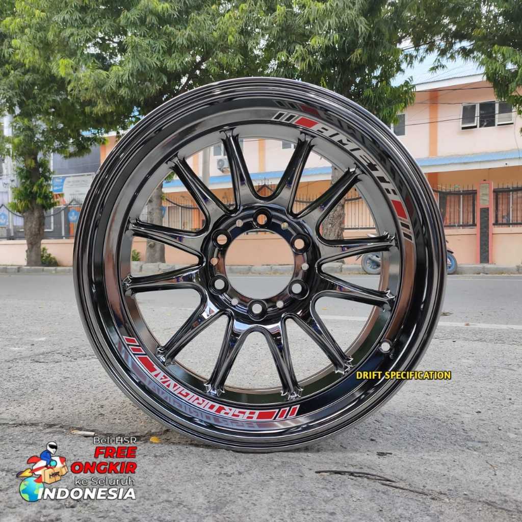 Jual Velg Racing HSR AMETH R18 untuk mobil Pajero, Fortuner, Hilux ...