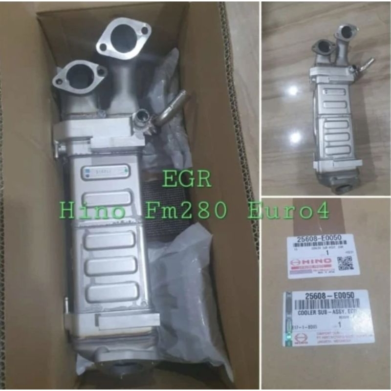 Jual COOLER SUB ASSY EGR HINO 500 FM 280 JD J08E 25608-E0050 EGR ASSY COLER | Shopee Indonesia