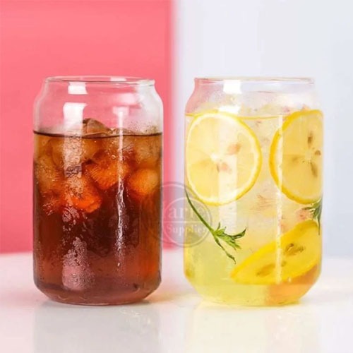 Jual 6PCS 470 ml Gelas Kaca Ale Gelas Kaleng Gelas Jus Gelas Hotel ...