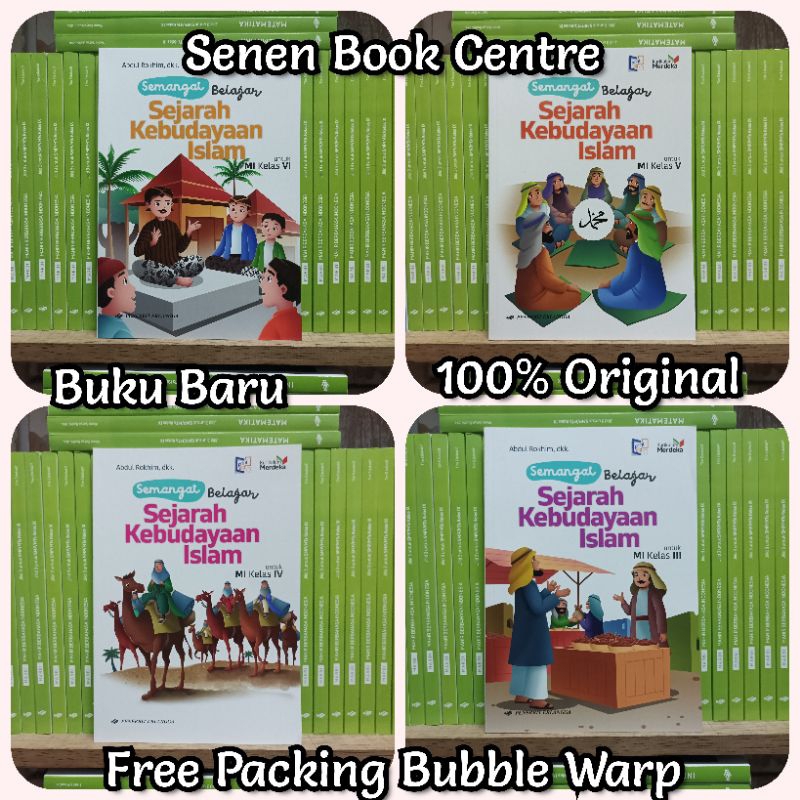 Jual Buku Sejarah Kebudayaan Islam SKI Erlangga Kelas 3 4 5 6 Mi Kurikulum Merdeka | Shopee ...