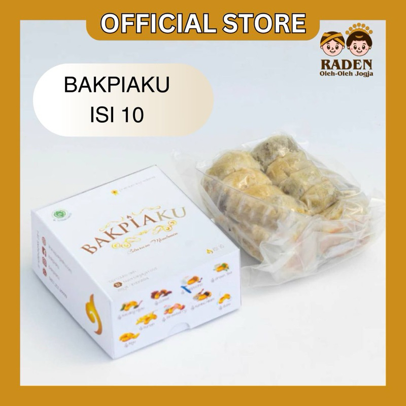 Jual BAKPIA BAKPIAKU isi 10 FREE VAKUM - Varian Lengkap | Shopee Indonesia