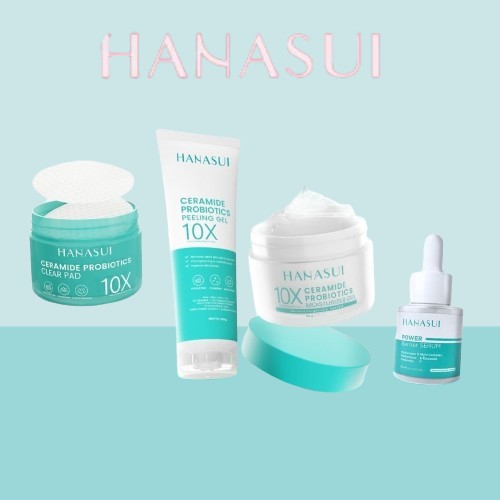 Jual Hanasui Ceramide Probiotics Series | Moisturaizer dan Peeling Gel ...