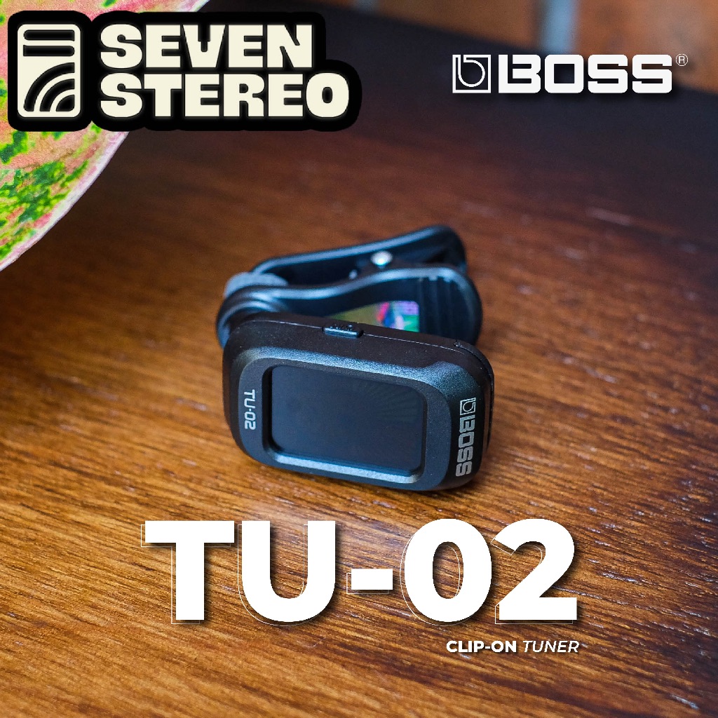 Jual Boss TU02 TU-02 Clip On Tuner | Shopee Indonesia