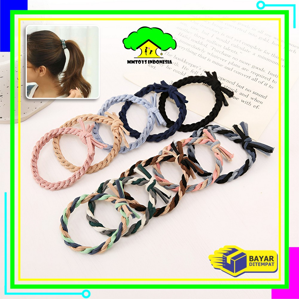 Jual MI-C936 Ikat Rambut Kepang Model Gelang Wanita Korean Fashion ...