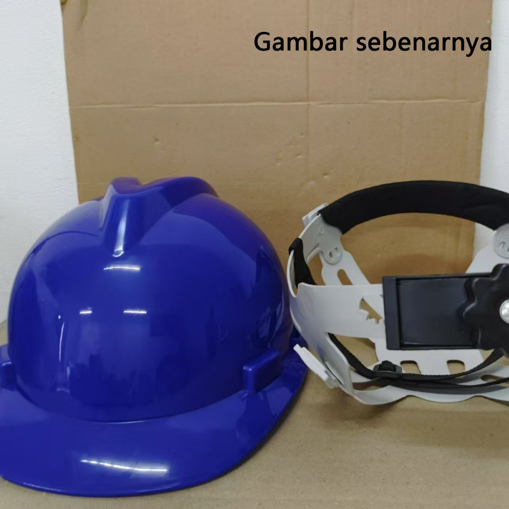 Jual Helm Safety Proyek Biru Helm Safety Biru | Shopee Indonesia