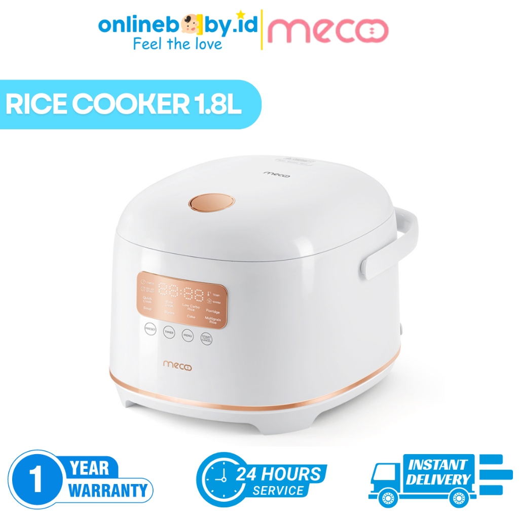 Jual Mecoo Most Aesthetic Rice Cooker Ultra Warm 48H 1.8L Low Carbo ...