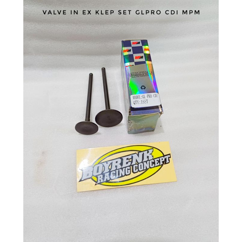 Jual KLEP SET VALVE SET IN EX GLPRO CDI MPM-BOYRENK | Shopee Indonesia