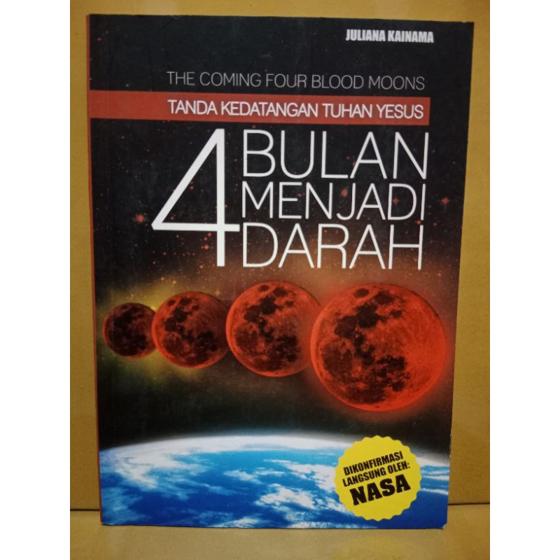 Jual Buku Rohani Kristen Original Tanda Kedatangan Tuhan Yesus 4 Bulan ...