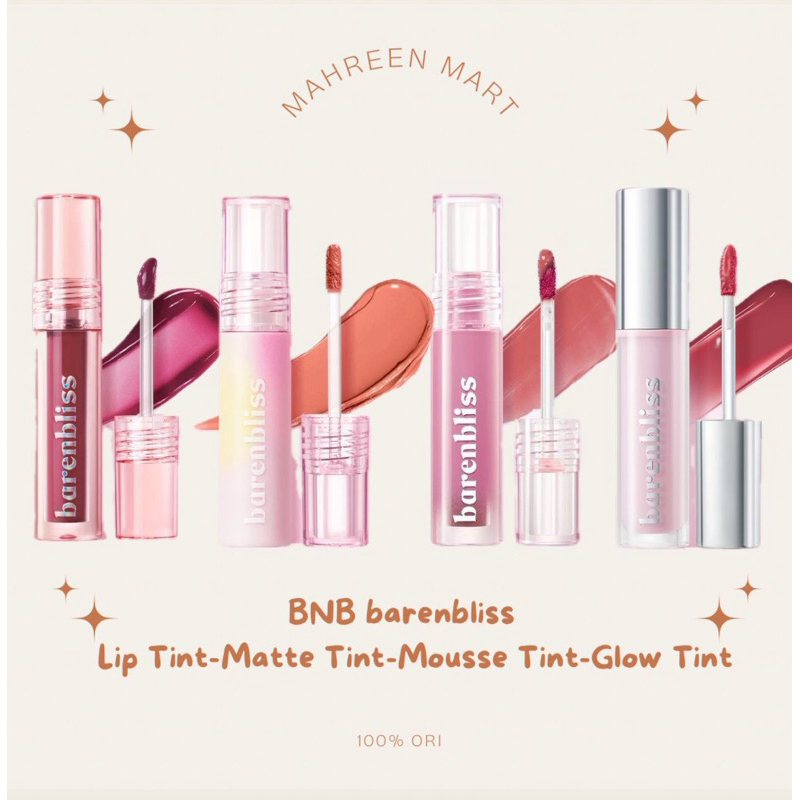 Jual BNB barenbliss Best Selling Gorgeous Lips - Lip Tint/Matte Tint ...