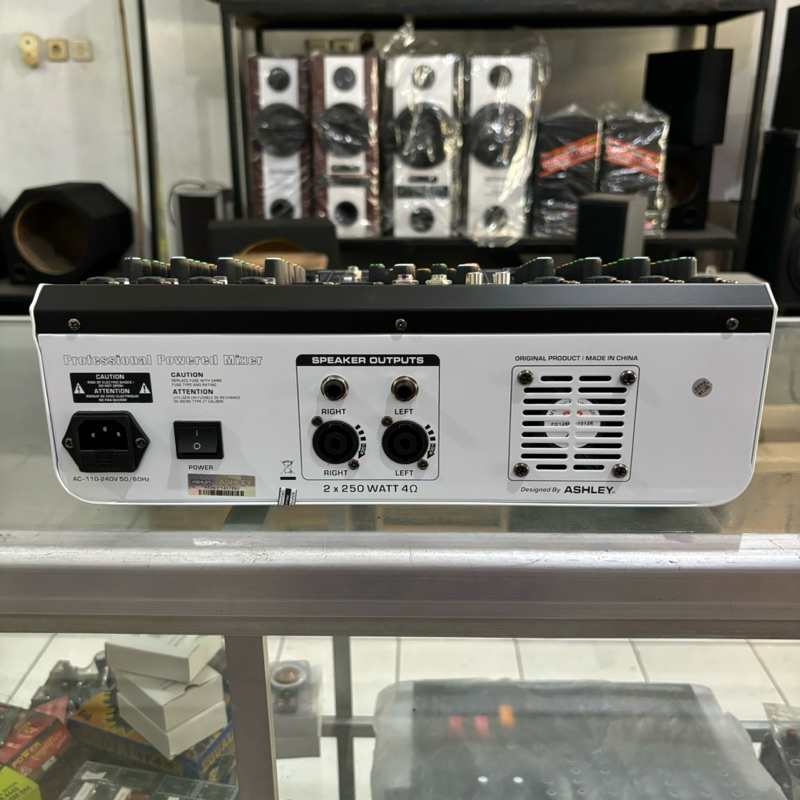 Jual Power Mixer 8 Channel Ashley Audio 250 Amplifier | Shopee Indonesia