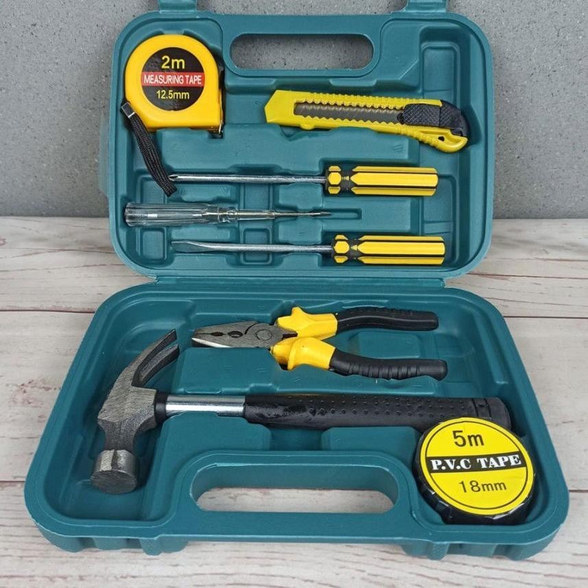 Jual TJ-800 Tool Kits Perkakas Alat Repairing Multi set Palu Meteran ...