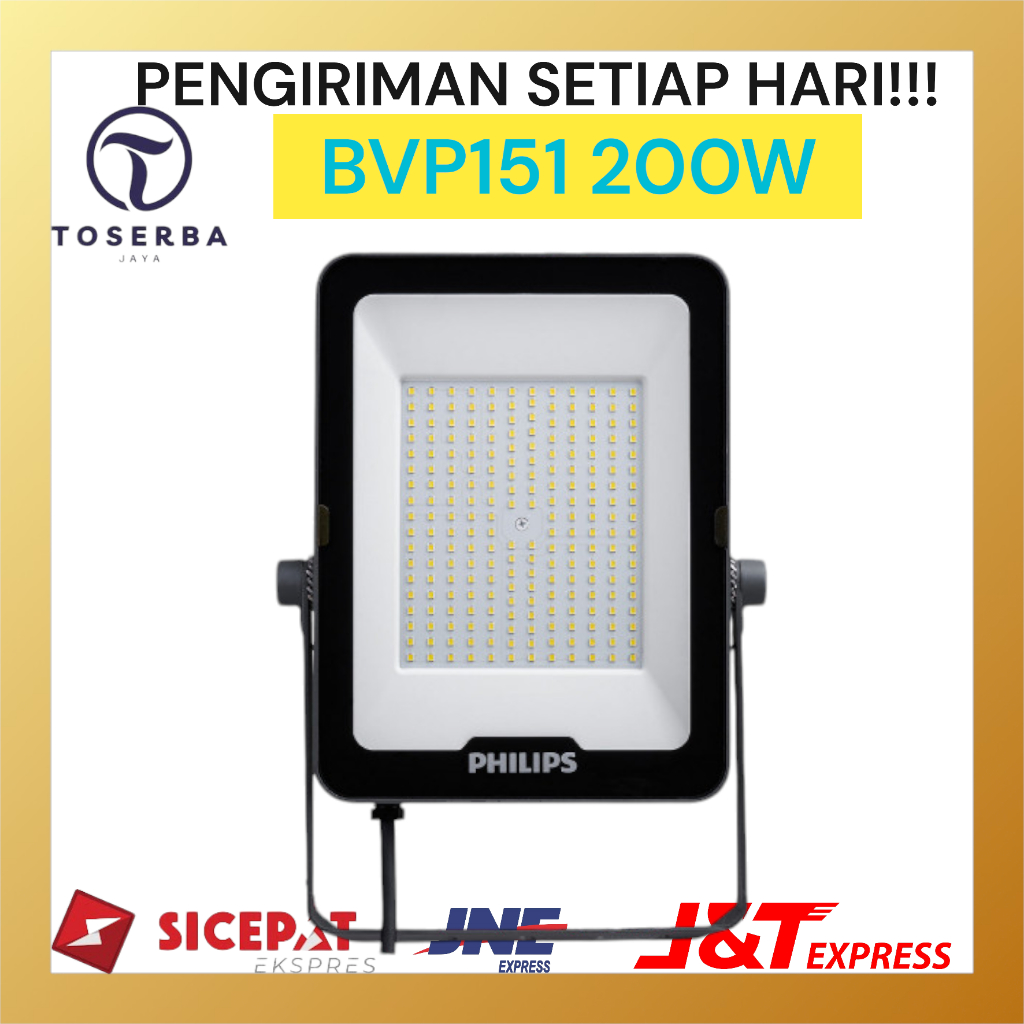 Jual LAMPU SOROT PHILIPS BVP151 200W 200 WATT 6500K COOL WHITE BVP 151 200W | Shopee Indonesia
