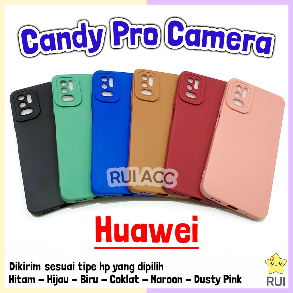Jual Silikon Candy PRO Huawei P30 Lite P40 P50 Pro Mate 30 40 Nova 5T 7 ...